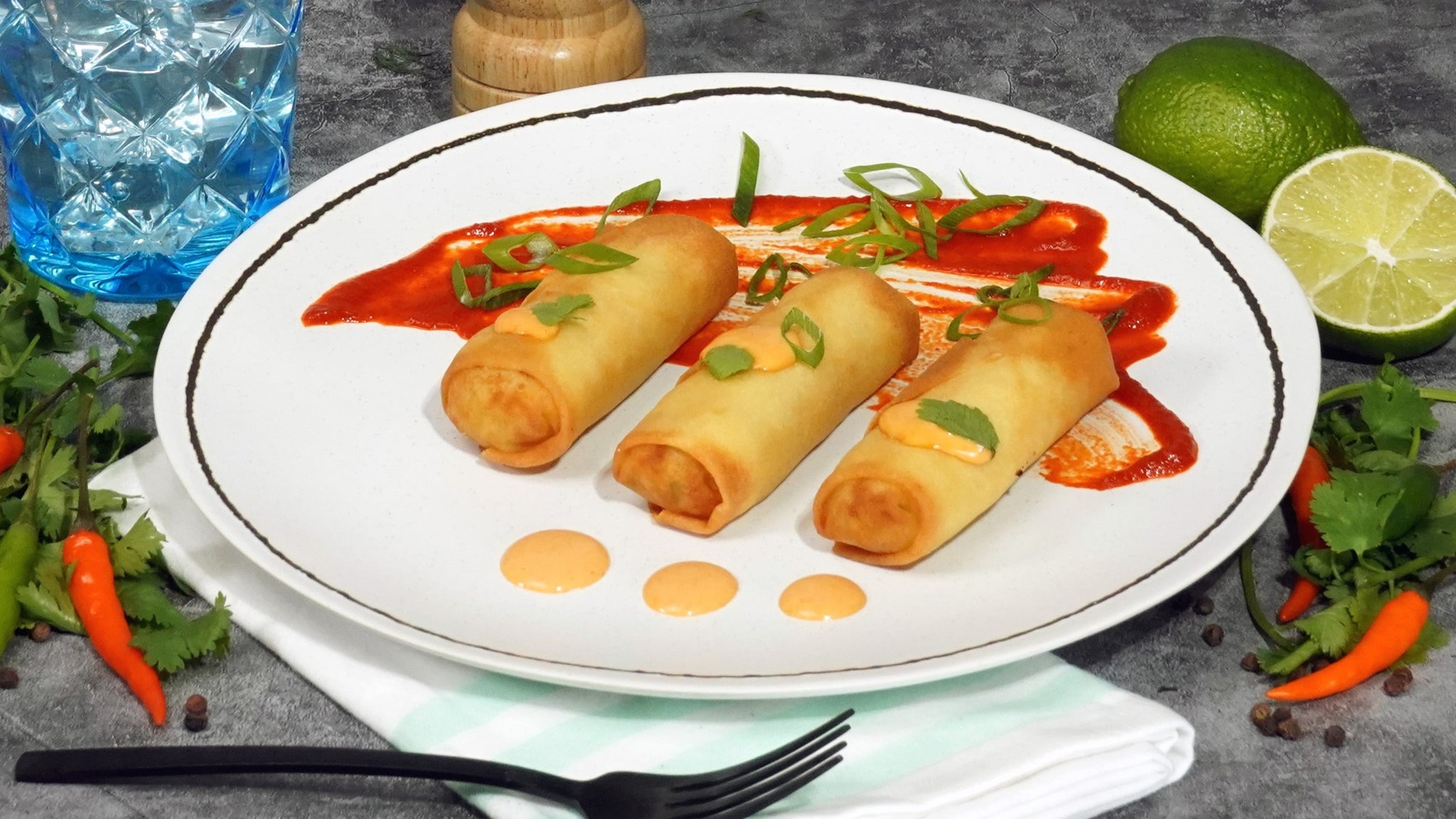 Signature Vegetable Spring Rolls – Teja Food Group